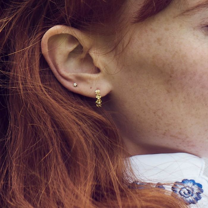 ALEX MONROE Single Diamond Stud Earring | LAST NIGHT I DREAMT – Last ...